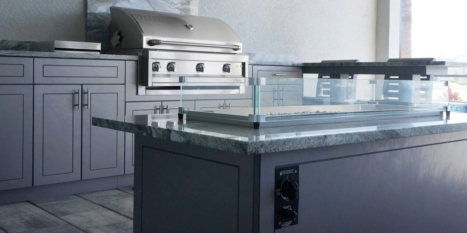 Custom Kitchen Eight - American Outdoor Cabinets 1