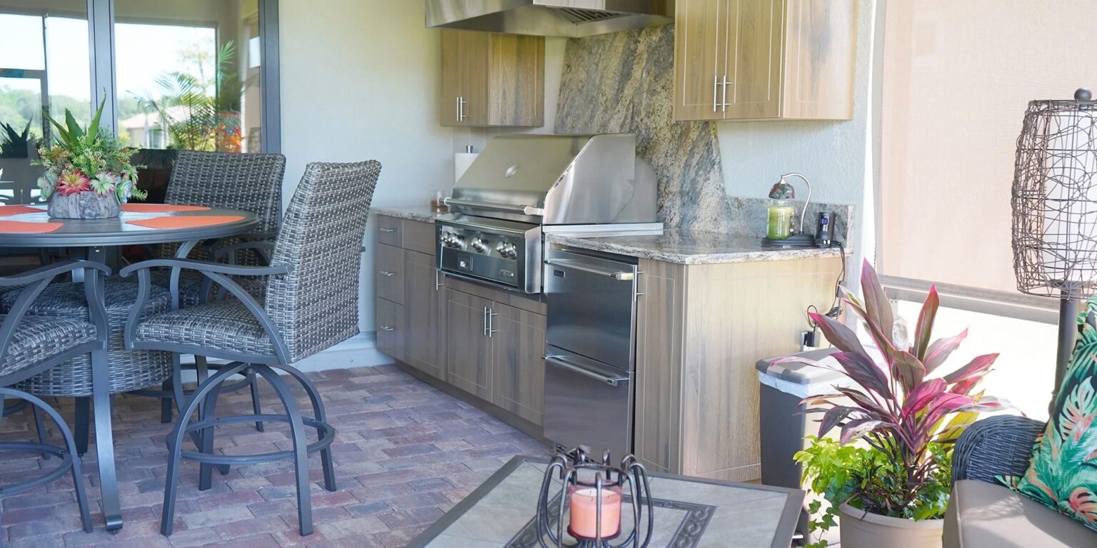 Custom Kitchen Nine - American Outdoor Cabinets 1