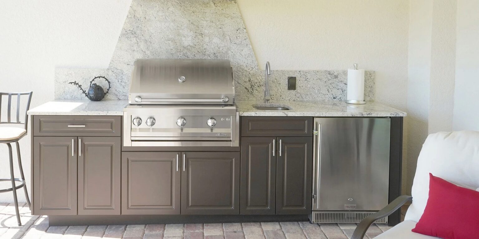 Custom Kitchen Ten - American Outdoor Cabinets 1